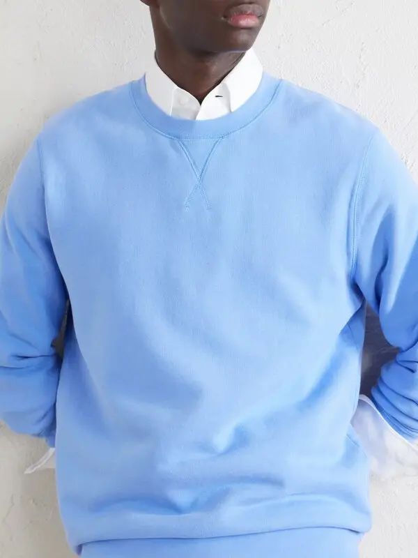 Sunspel Cotton-jersey Sweatshirt