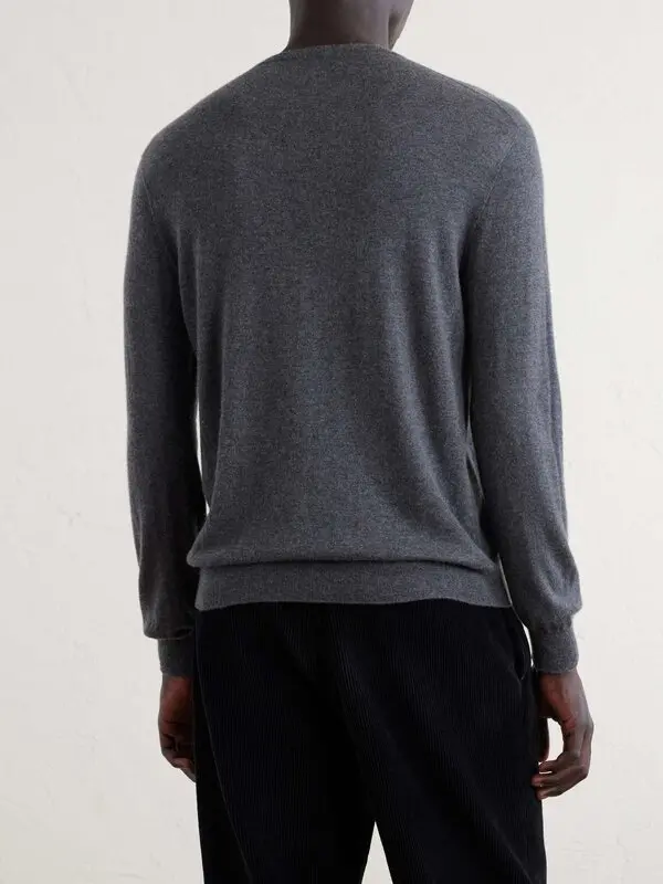 THE ROW Mapple Cashmere V-neck Sweater