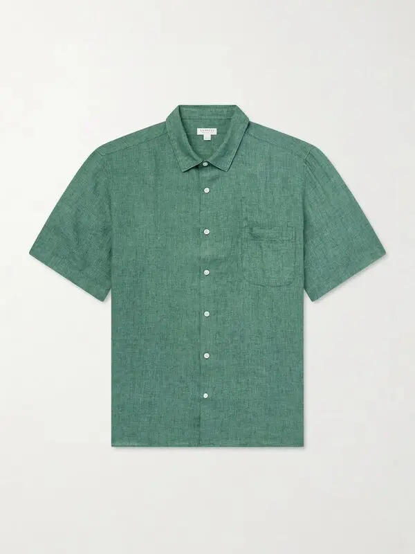 Sunspel Linen Shirt