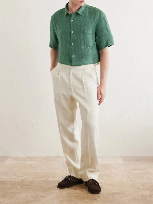 Sunspel Linen Shirt