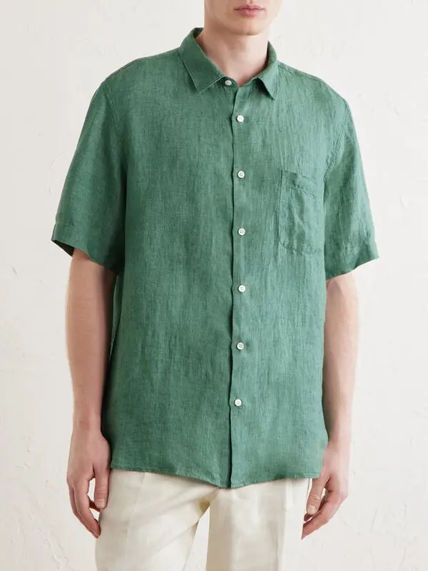 Sunspel Linen Shirt