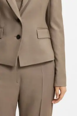 BOSS Slim-fit Stretch Gabardine Blazer
