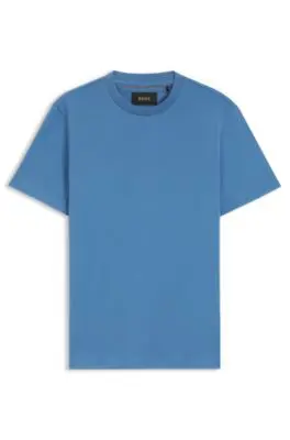 BOSS Regular-fit T-shirt In Mercerized Cotton