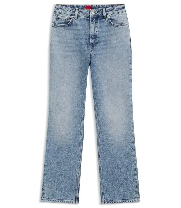 Hugo Slim-fit High-rise Stretch Cotton Jeans