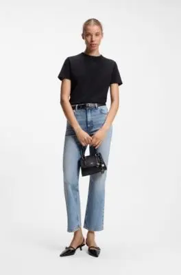 Hugo Slim-fit High-rise Stretch Cotton Jeans