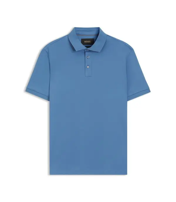 BOSS Mercerized-cotton Polo Shirt