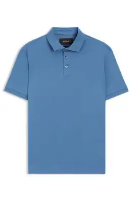 BOSS Mercerized-cotton Polo Shirt