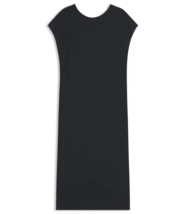 BOSS Jersey Dress With Rear Knot Detail