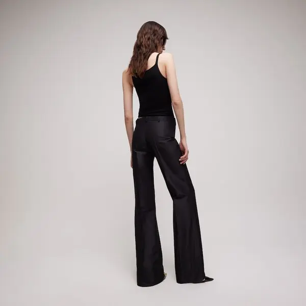 Gucci Viscose Crêpe Jersey Top With Horsebit Detail - Black