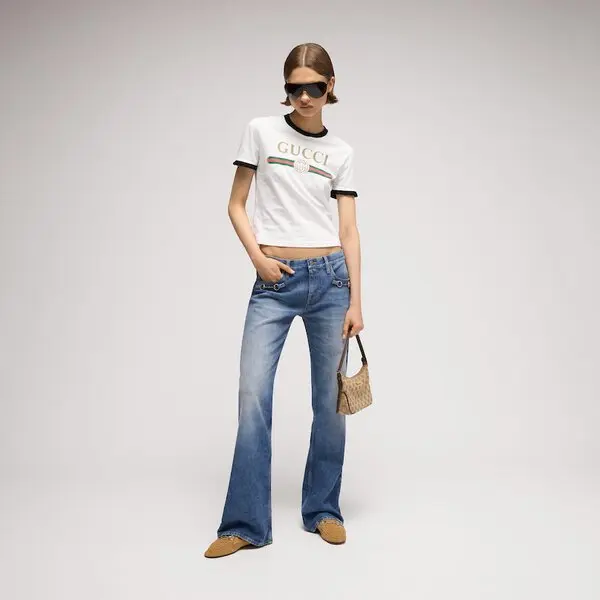 Gucci Jordaan Soft Suede Loafer With Horsebit Detail - Beige