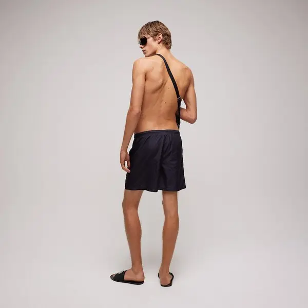 Gucci Printed Polyester Poplin Swim Shorts
