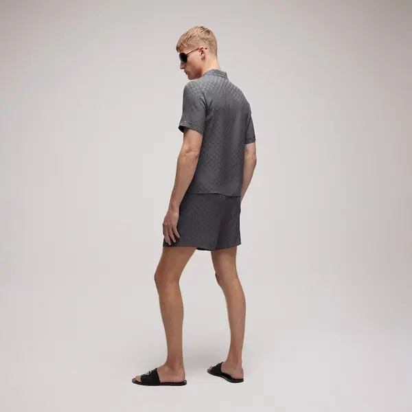 Gucci Gg Silk Jacquard Shorts