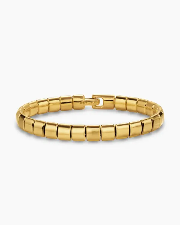 David Yurman Spiritual Beads Flat Bead Bracelet In 18k Yellow Gold With - All 18k Yellow Gold