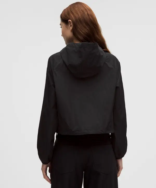 Lululemon Scuba Cropped Anorak - Black