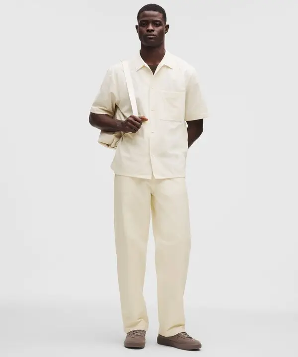 Lululemon Airing Easy Camp-collar Shirt - Light Ivory