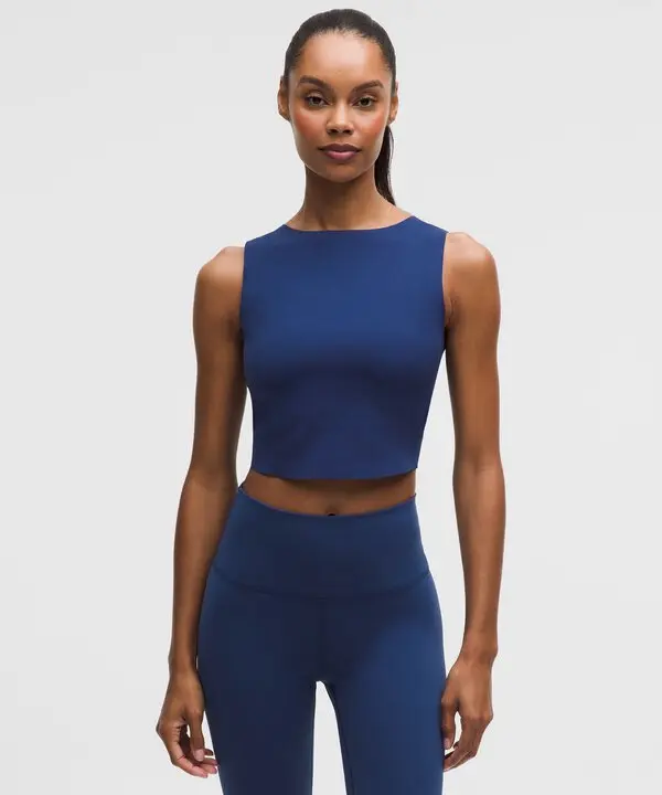 Lululemon Glow Up™ High-neck Tank Top - Clubhouse Blue