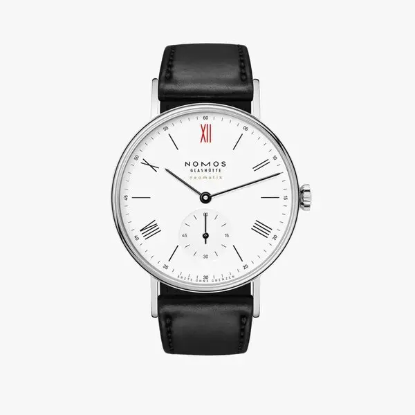 NOMOS GLASHUTTE Ludwig Neomatik F�?r �rzte Ohne Grenzen White Dial Watch, 36.4mm,|282.s2 - Stainless Steel