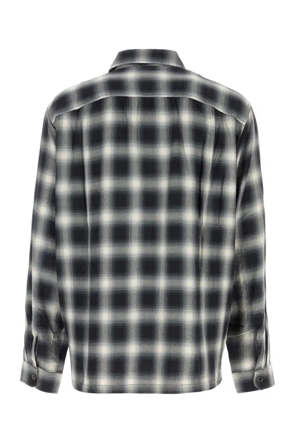 Our Legacy Embroidered Viscose Oversize Shirt