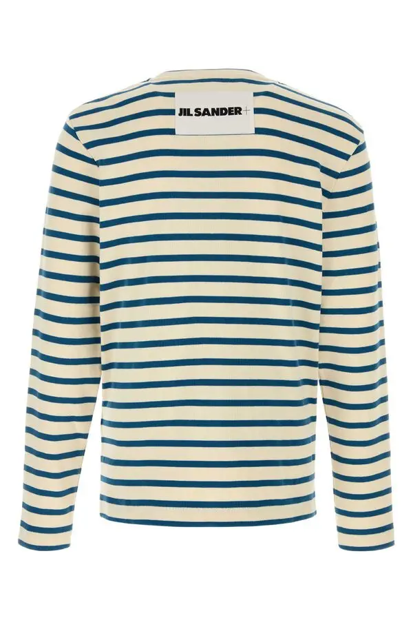 JIL SANDER Embroidered Cotton T-shirt