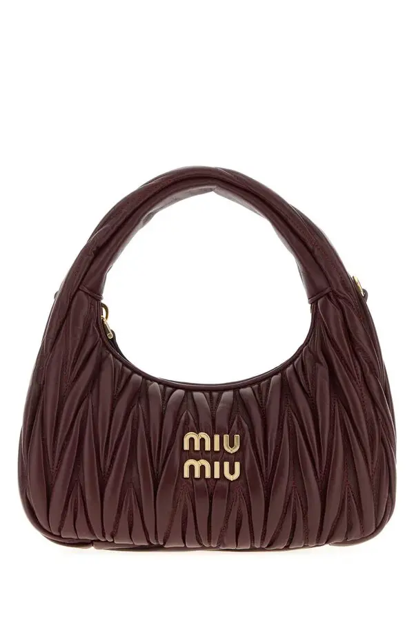 Miu Miu Nappa Leather Handbag
