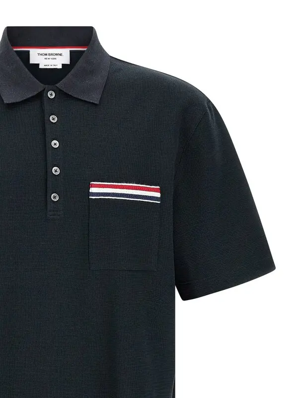 Thom Browne Nastro Rwb' Polo Shirt