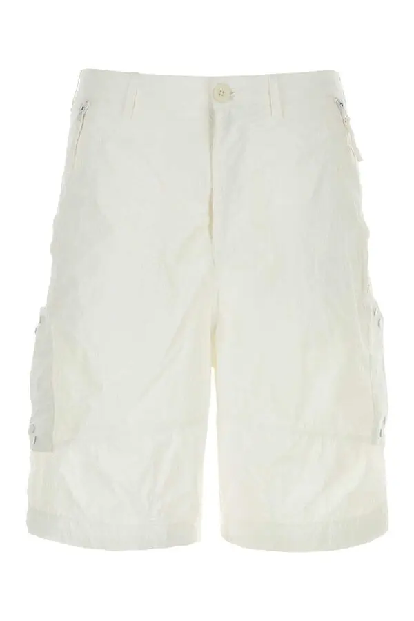 TEN C Nylon Bermuda Shorts - White
