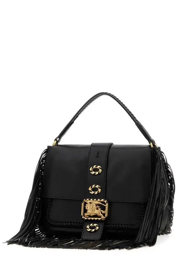 Burberry Small Rider Handbag - Black