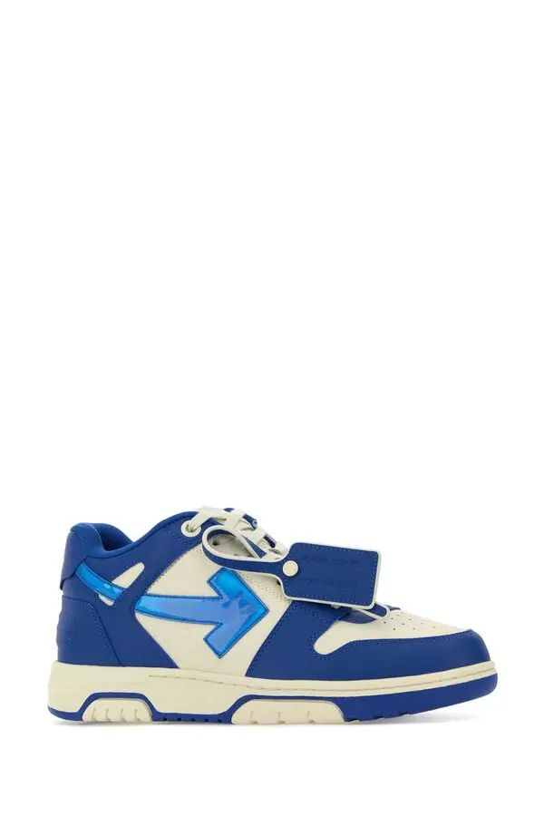 Off-White Two-tone Leather Out Of Office Sneakers - Multicolor