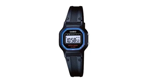 Casio Digital Watch With Black Strap - Rubber