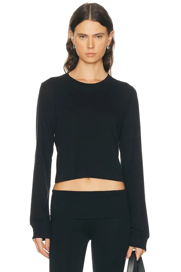 Eterne Long Sleeve Boxy Tee