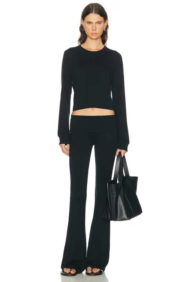 Eterne Long Sleeve Boxy Tee