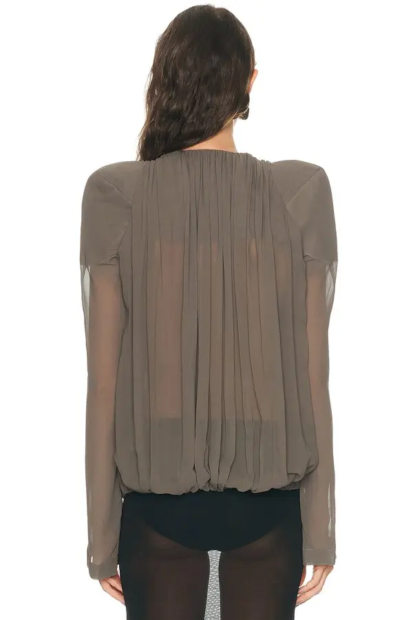 Rick Owens Maria Jacket - Dust
