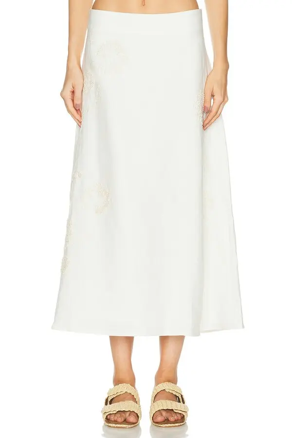 TWP The A-line Skirt