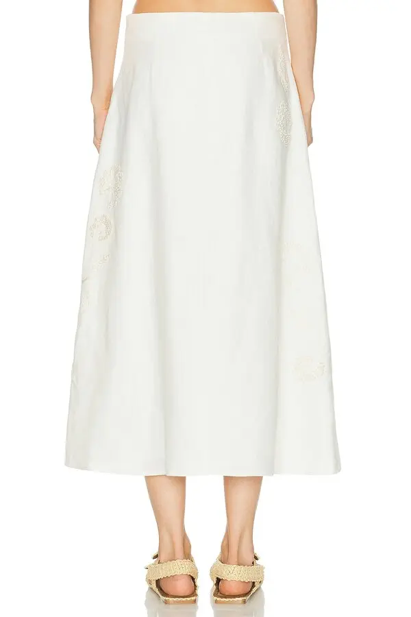 TWP The A-line Skirt