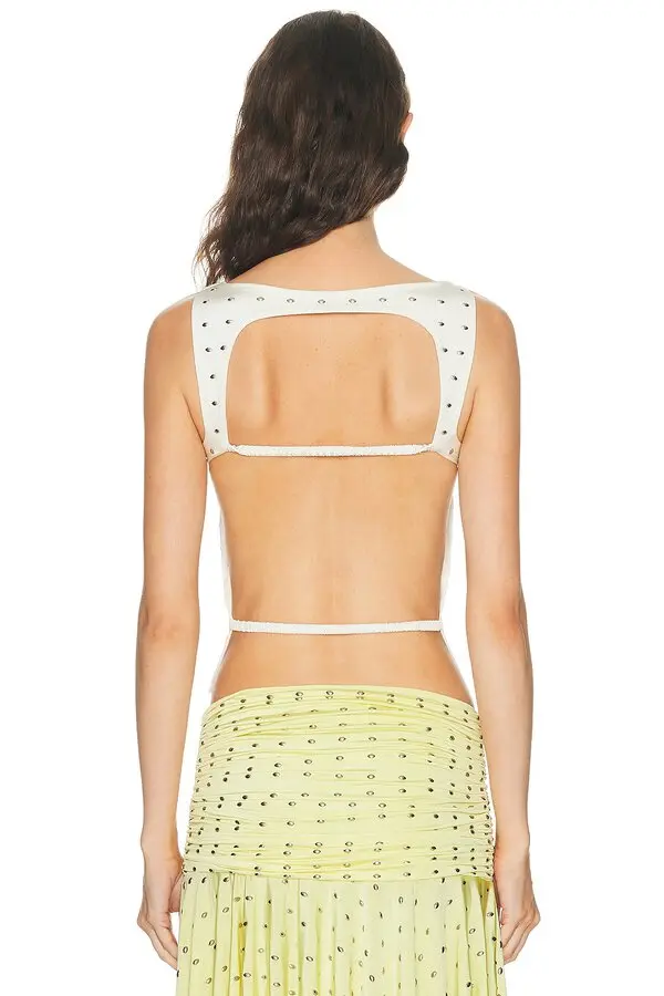 SIEDRES Zelna Studded Top