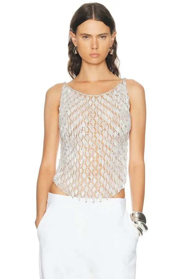 MAY MASHIAH Sadie Embellished Top