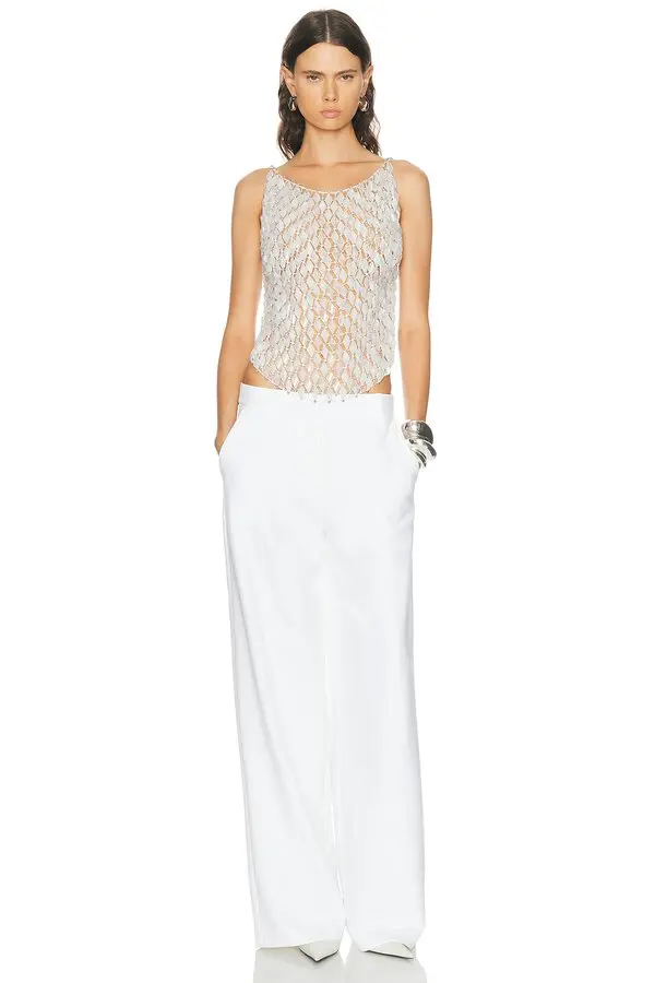 MAY MASHIAH Sadie Embellished Top