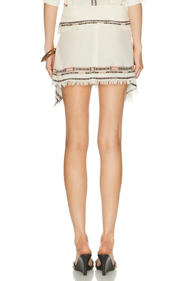 Isabel Marant Étoile Feriel Skirt In Cream