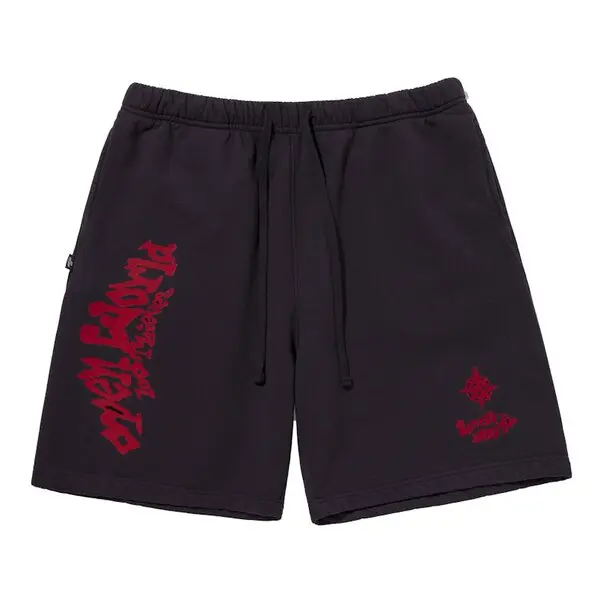 100 THIEVES Underworld Fleece Short - Vintage Black