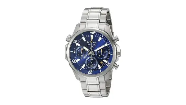 Bulova Chronograph Watch - Stainless Steel