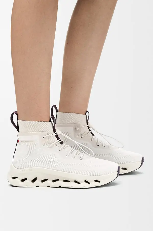 Loewe X On Cloudtilt Hi Sneaker - Sand/oatmeal/plum