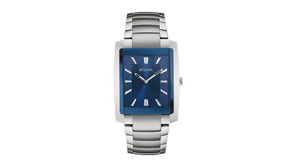 Bulova Stainless Steel Bracelet Watch - Leather