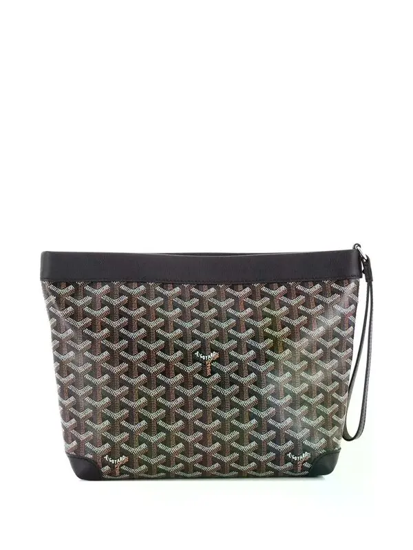 Goyard Coated Canvas Pouch Clutch Bag