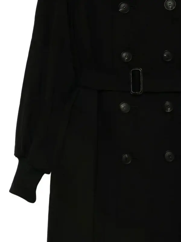 Yohji Yamamoto Wool Trench Coat