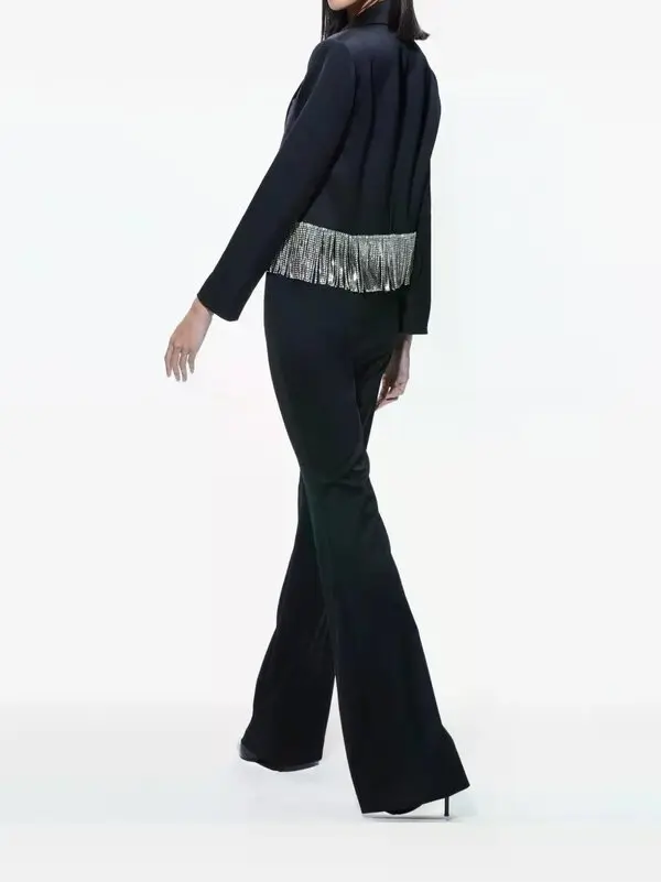 Alice + Olivia Shan Fringed-edge Jacket