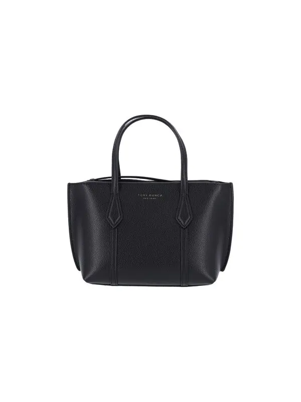 Tory Burch Perry Mini Tote Bag - Black