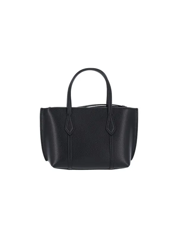 Tory Burch Perry Mini Tote Bag - Black