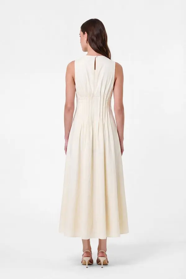 NICHOLAS Jordi Dress - Chalk