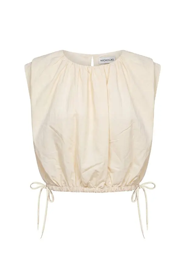 NICHOLAS Aila Top - Chalk