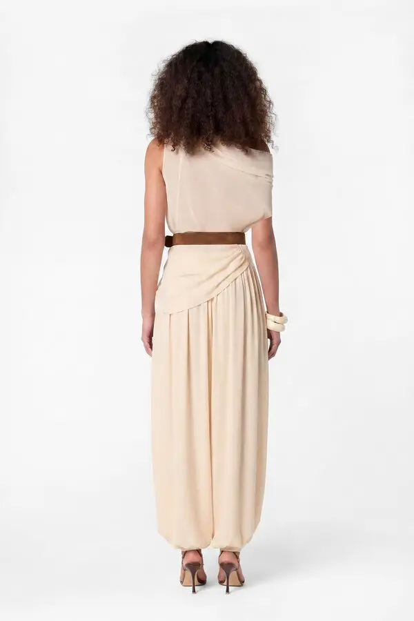 NICHOLAS Ryannne One-shoulder Top - Ecru